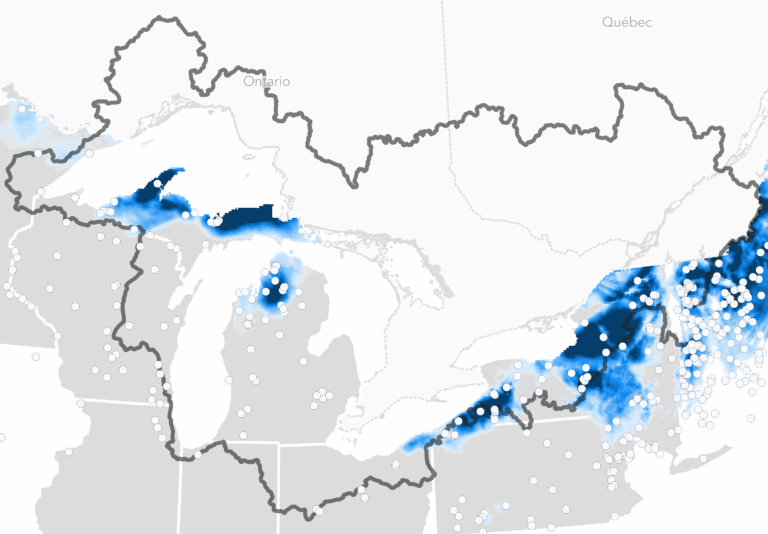 Mapping the Great Lakes: Snowfall in the snowbelt - Great Lakes Now